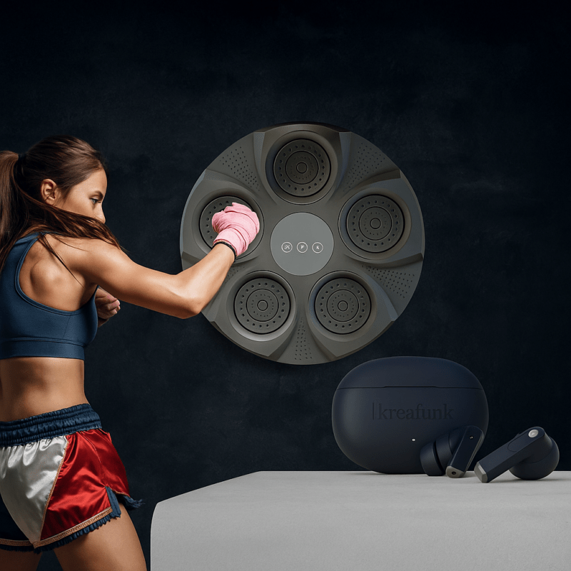 Hâws Sport Music Boxing & Kreafunk Swing høretelefoner - GaveShop.nu